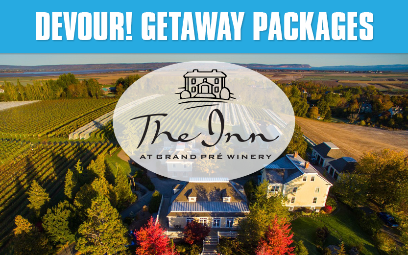 Devour! Food & Film Getaway Package – Grand Pré Wines