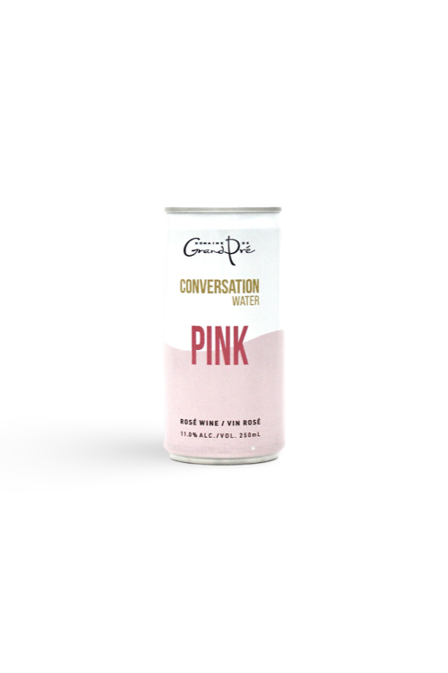 Pink Conversation Water Cans - Box of 12 – Grand Pré Wines
